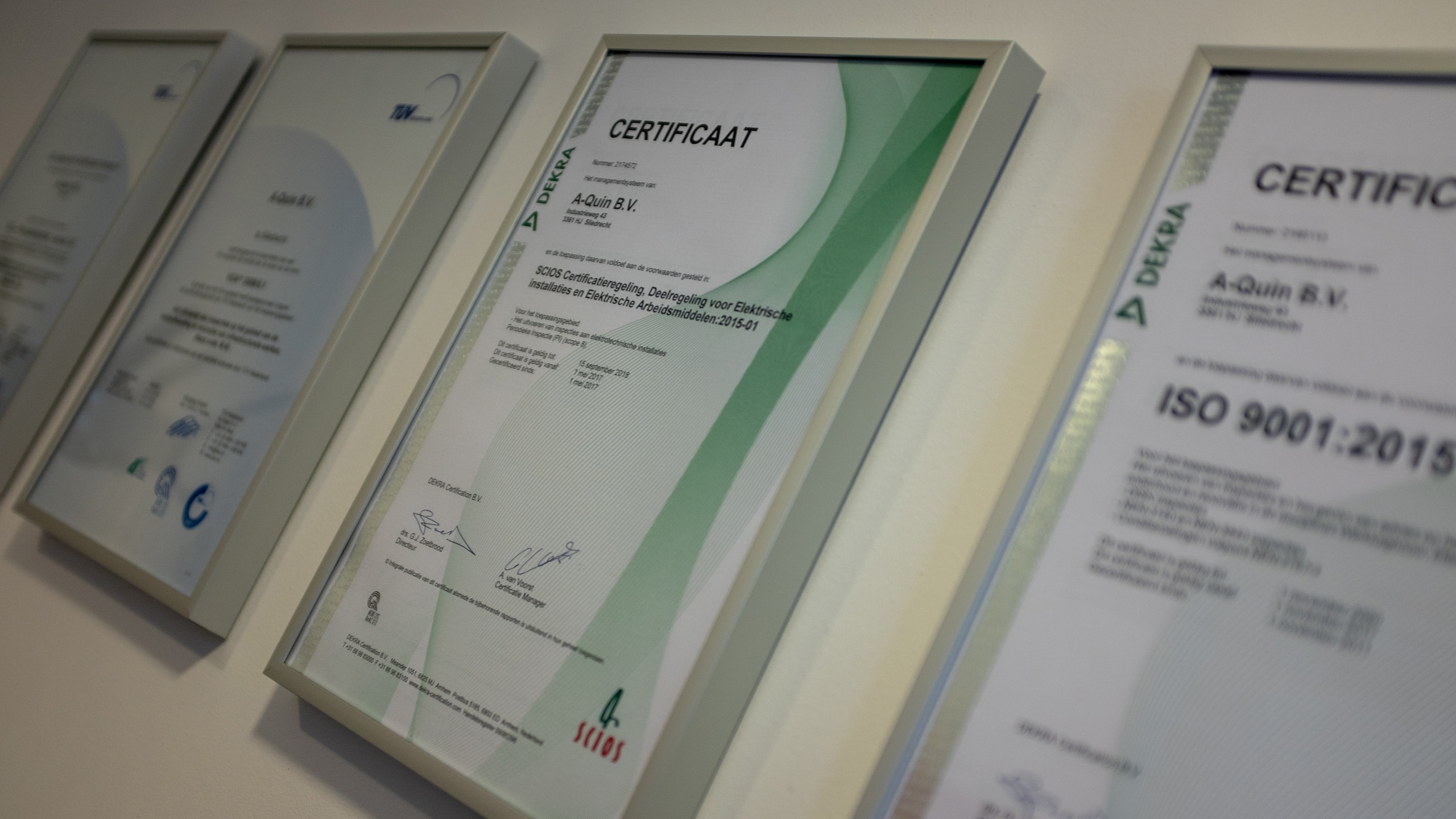 Certificaten | Gecertificeerd Advies- en Inspectiebureau